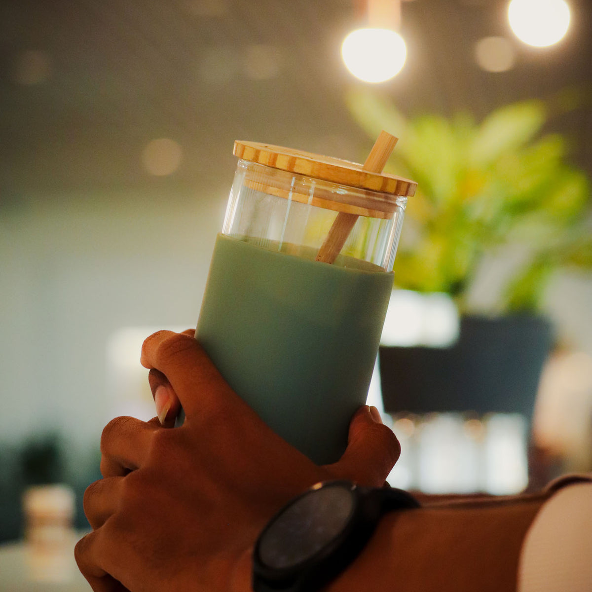 Glass Sipper Bottle: Eco-Friendly, Reusable Bottle for Sustainable ...