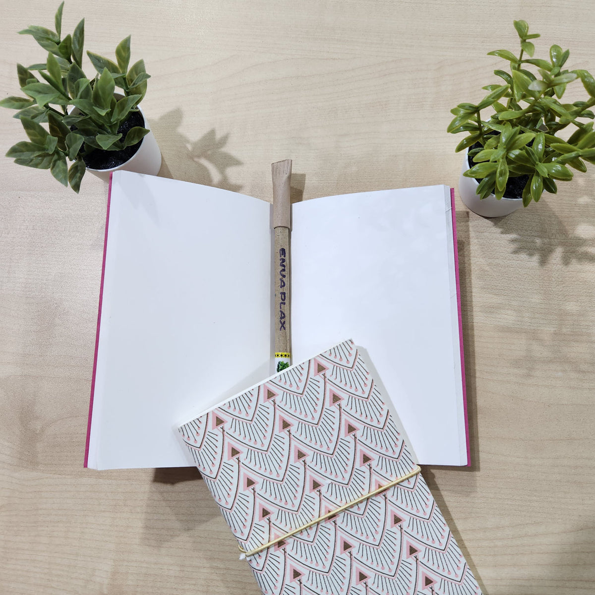 Handmade Pocket Diary - Enva Plax